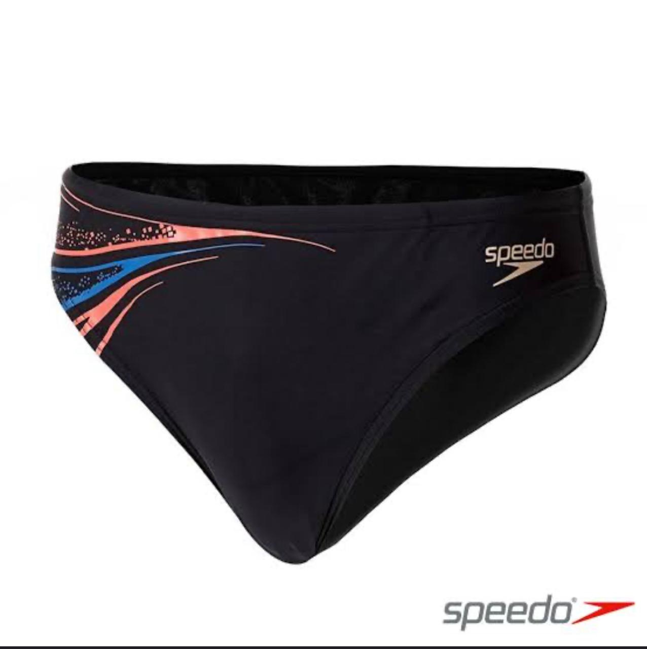 Speedo Placement 5cm Brief Navy Size 28 - Swimmaster